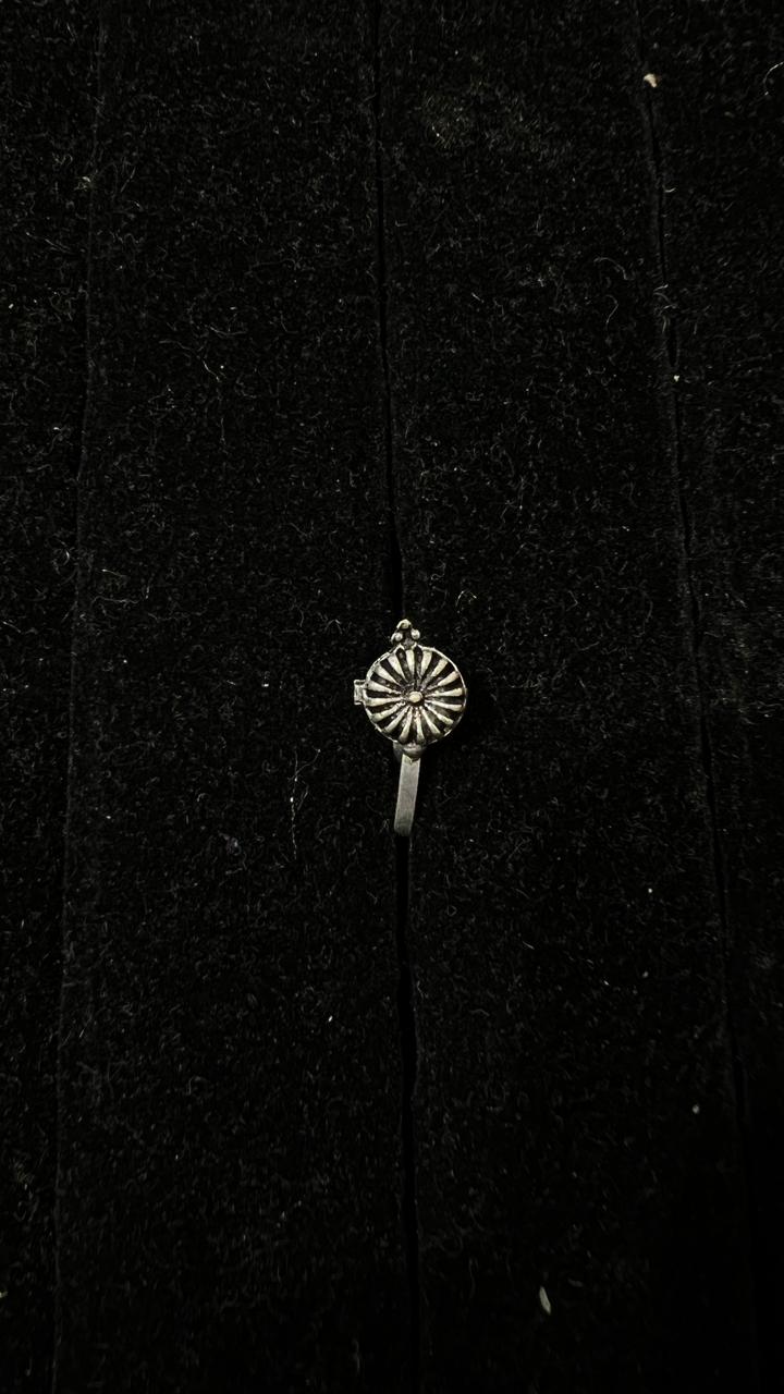 Oxidised Nose Pin – House of Anjana Bohra