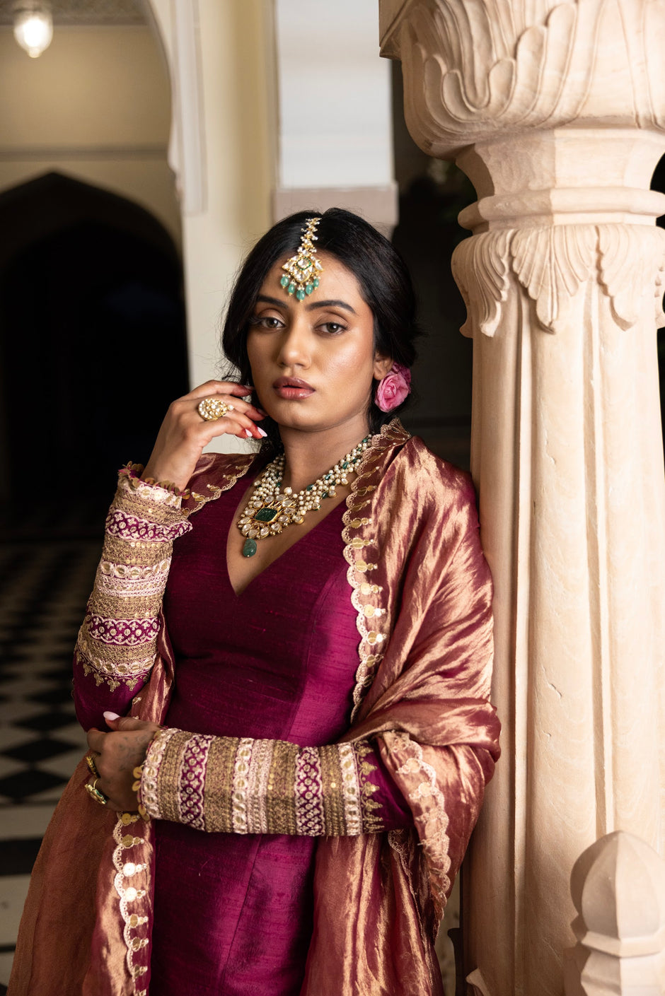 (WOMEN) SHARARA SET – House of Anjana Bohra