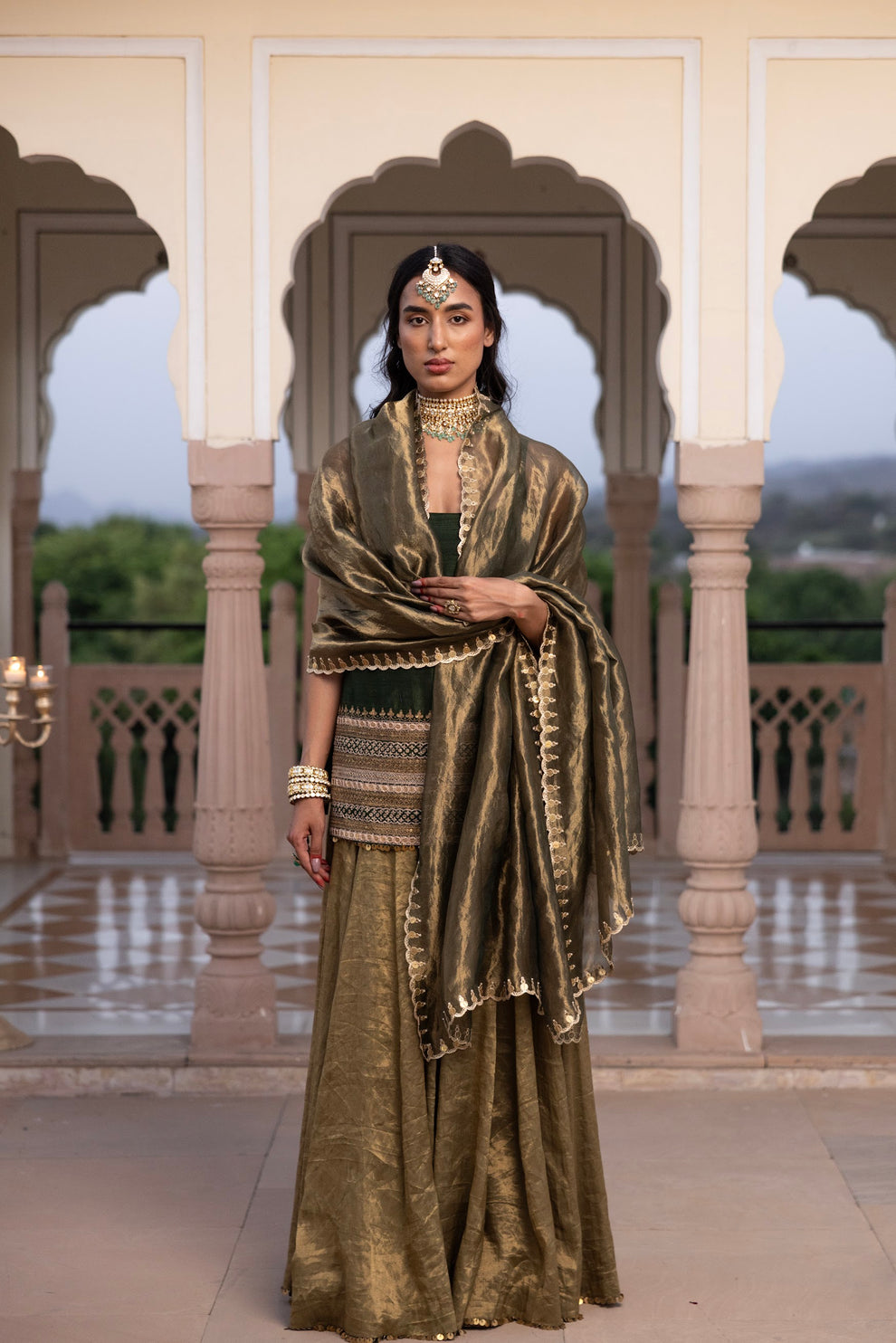 Dusha Sharara Set – House of Anjana Bohra