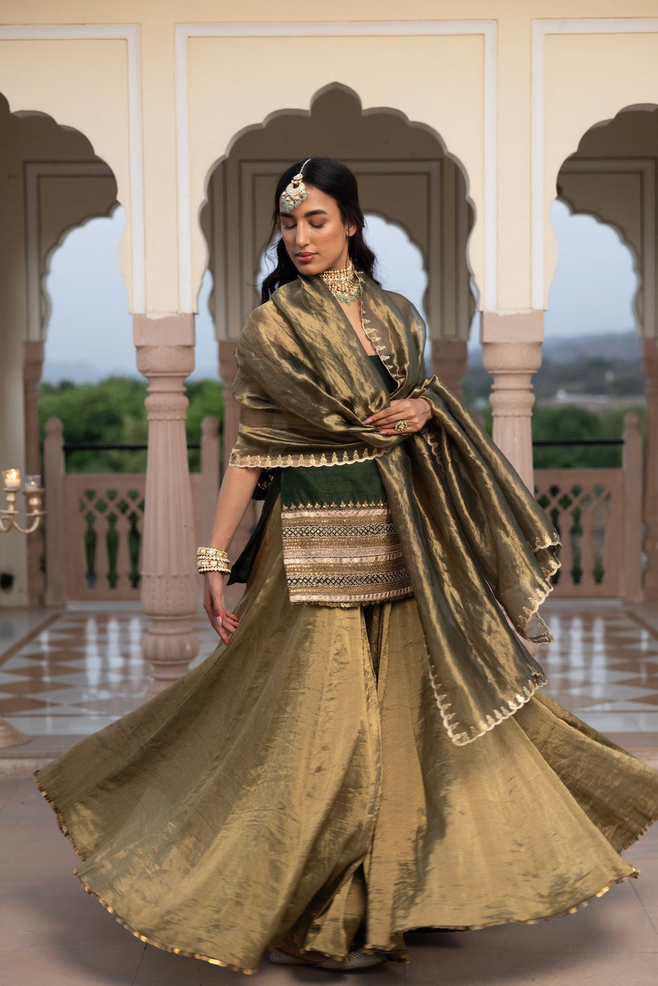 (WOMEN) SHARARA SET – House of Anjana Bohra