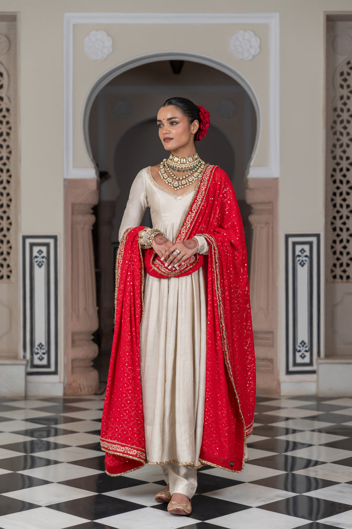 (WOMEN) ANARKALI SET – House of Anjana Bohra